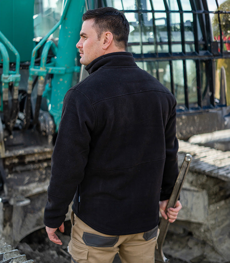 Lumber Jacket in Black – Rainbird Workwear